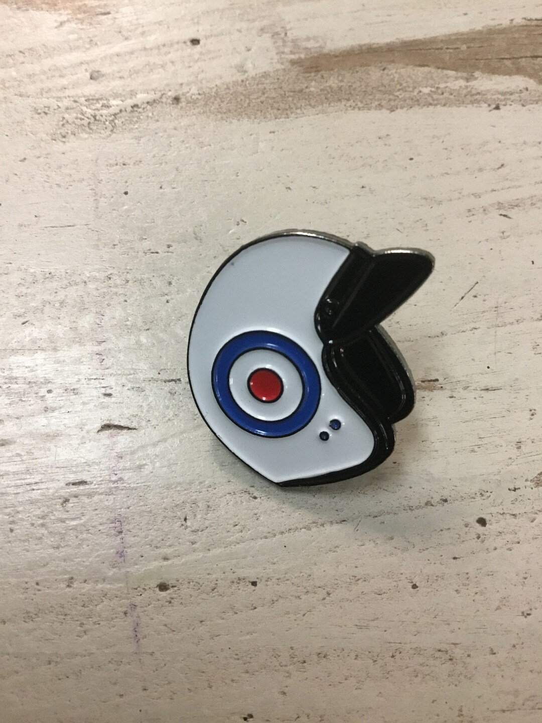 Mod Target Roundel Scooter Helmet Pin - Etsy