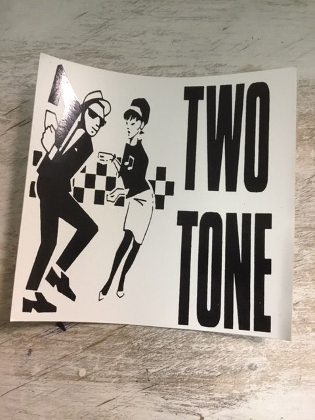 2-TONE Sticker - Etsy