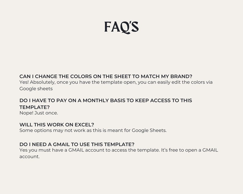 Simple Keyword Planner Template, Google Sheet | Organize Campaign, Ad ...
