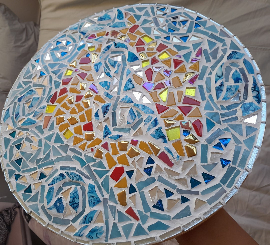 Mosaic Table pisces Theme Boho Home Decor - Etsy