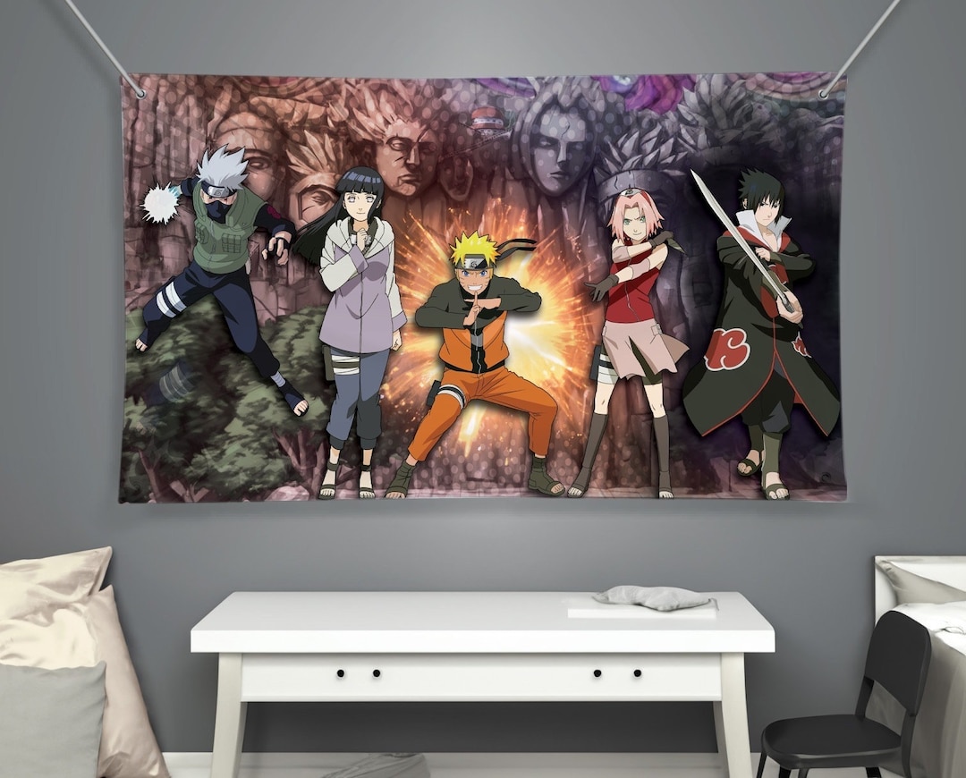 NARUTO Generic 3ftx5ft Backdrop Banner - Etsy