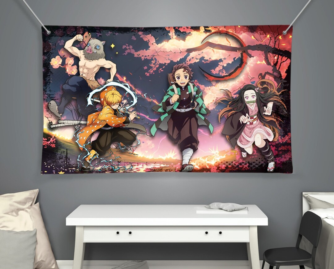 DEMON SLAYER Generic Backdrop 3ft X 5ft 13oz Vinyl - Etsy