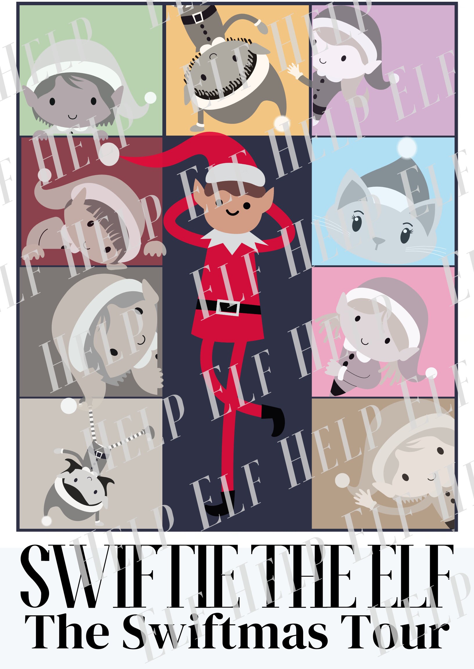 10 Days of Swiftie Fun for Your Elf (printable) - Etsy