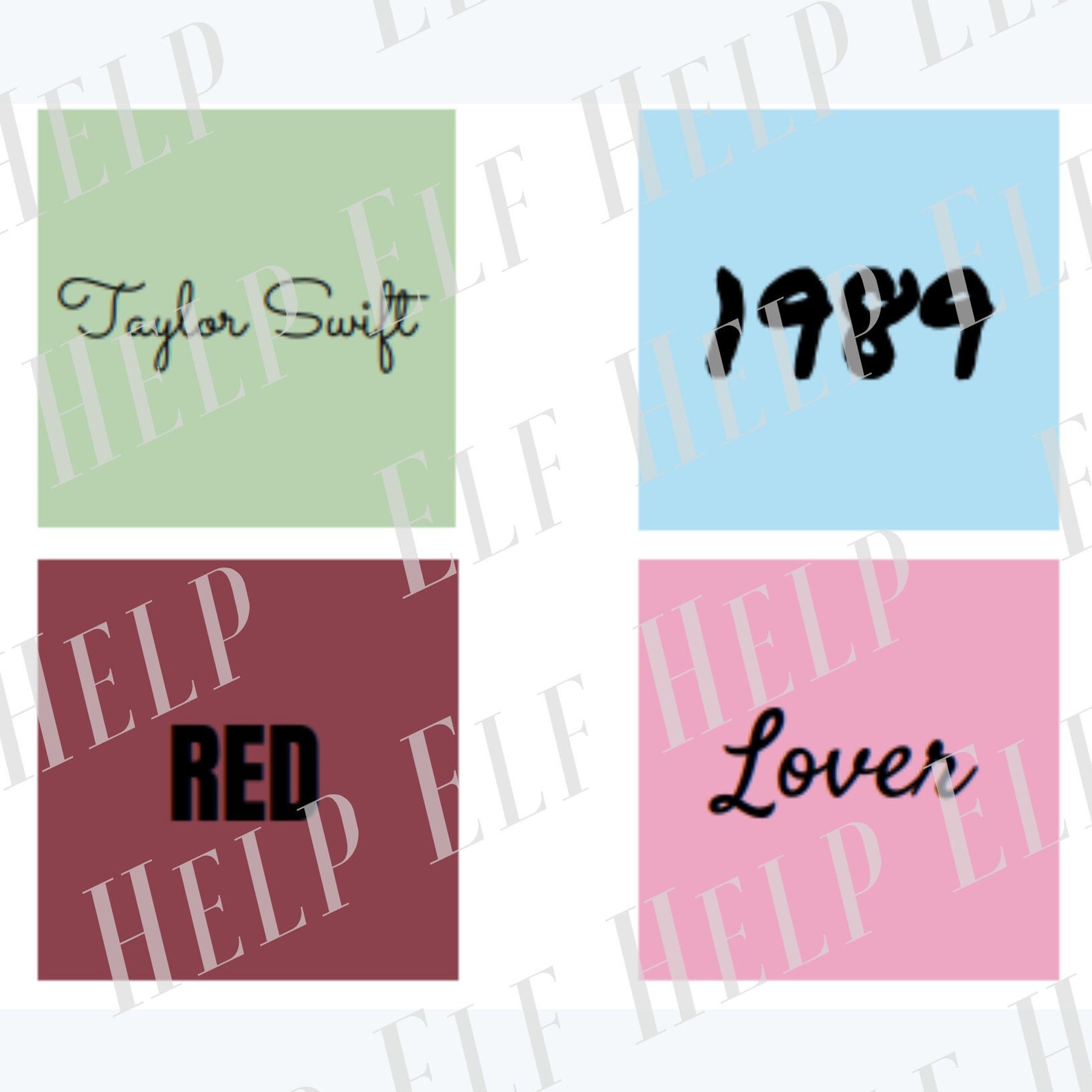 10 Days of Swiftie Fun for Your Elf (printable) - Etsy