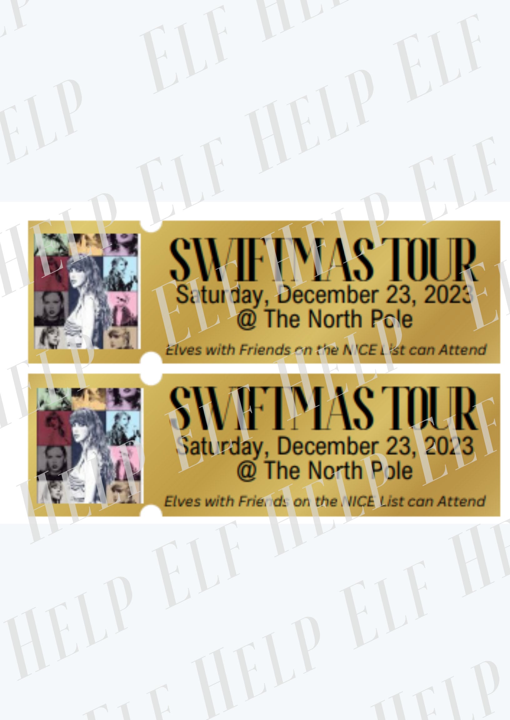 10 Days of Swiftie Fun for Your Elf (printable) - Etsy