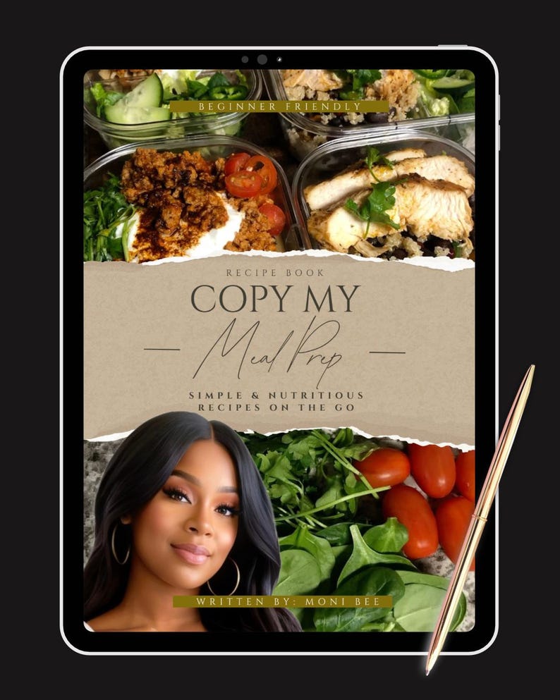 Copy My Meal Prep - Recipe Ebook - Etsy