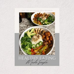 Healthy Eating Made Simple - Recipe Ebook - Etsy