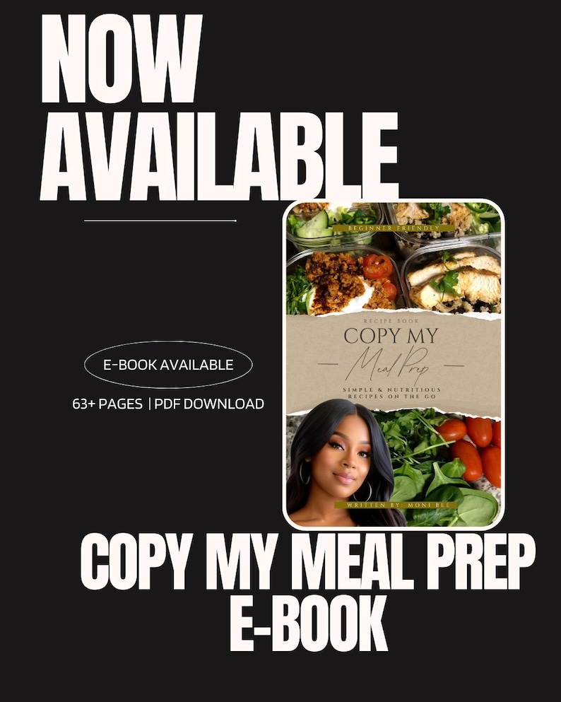 Copy My Meal Prep - Recipe Ebook - Etsy