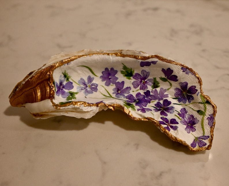 Decorative Oyster Shell - Etsy
