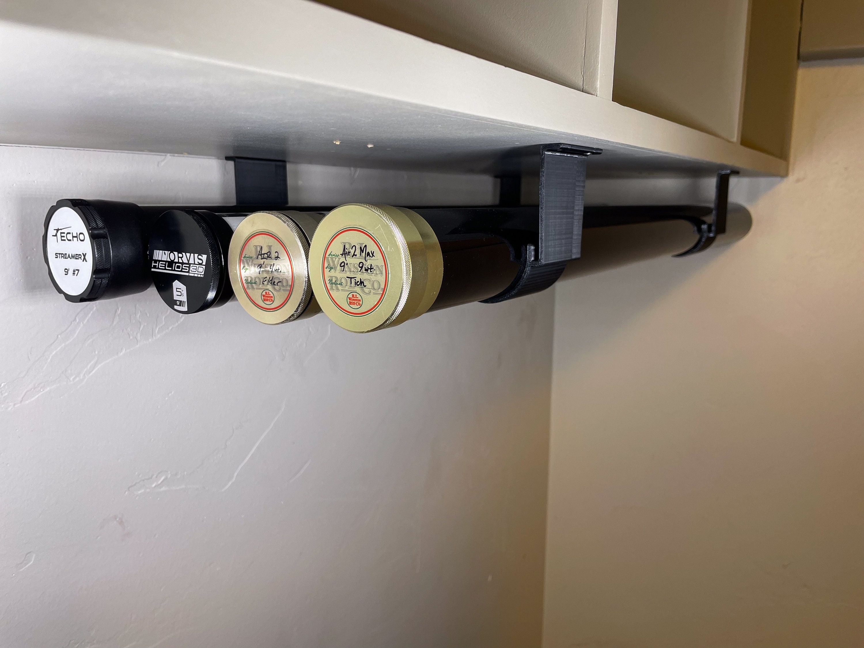 Fly Rod Tube Holder: Quad Shelf - Etsy
