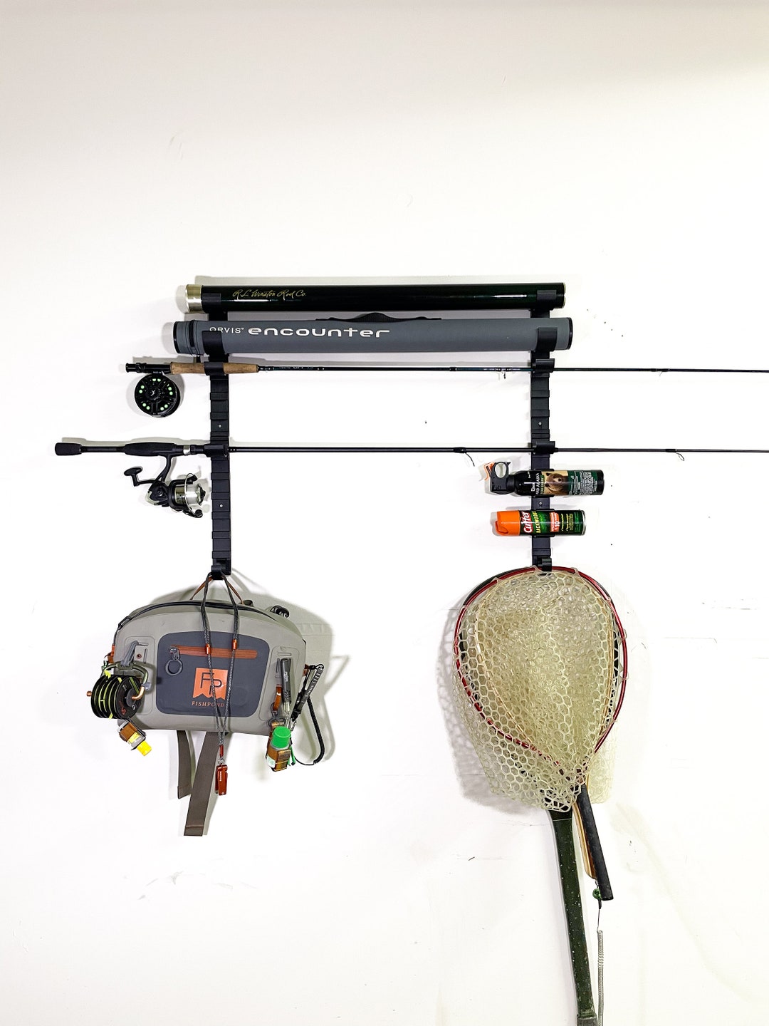 Fishing Storage Package | Modular Storage System, Wall Mount, Fishing ...