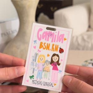 Personalized Badge Buddy - Etsy