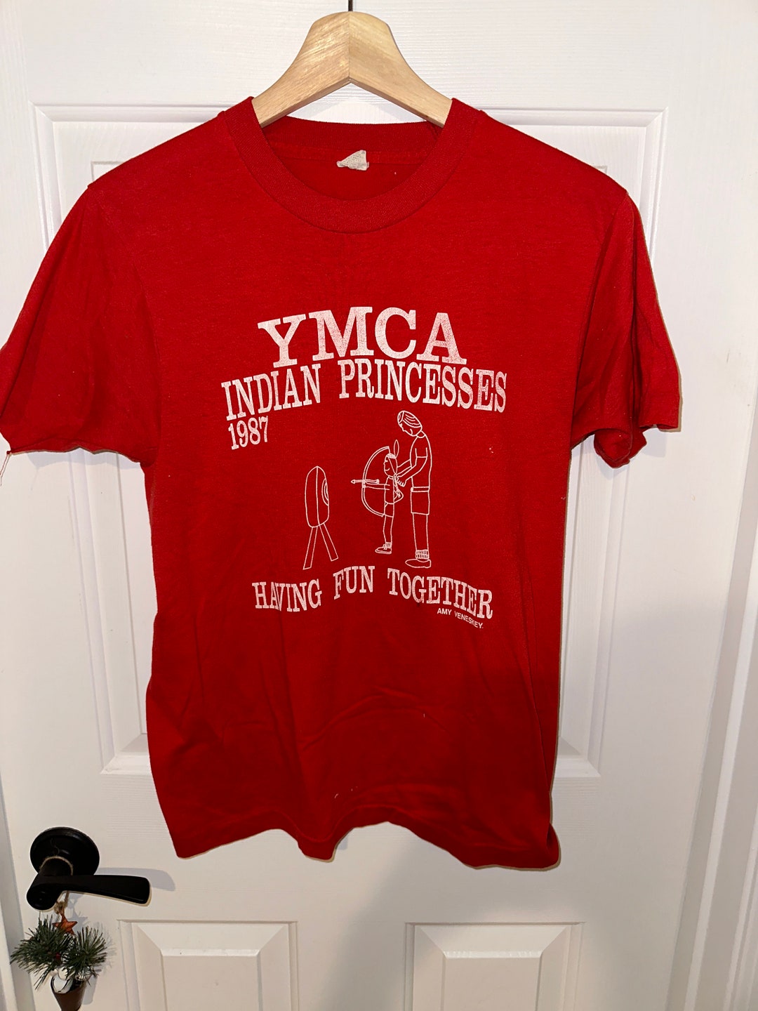 Vintage YMCA Indian Princesses T - Etsy