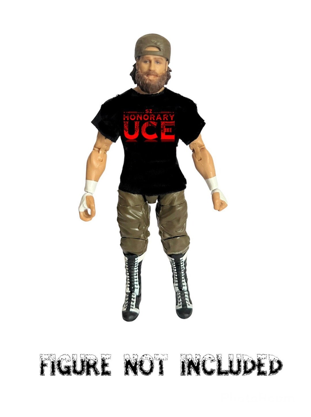 WWE Sami Zayn honorary Uce' Custom Shirt for WWE Mattel Basic & Elite ... WWE Sami Zayn honorary Uce' Custom Shirt for WWE Mattel Basic & Elite ...