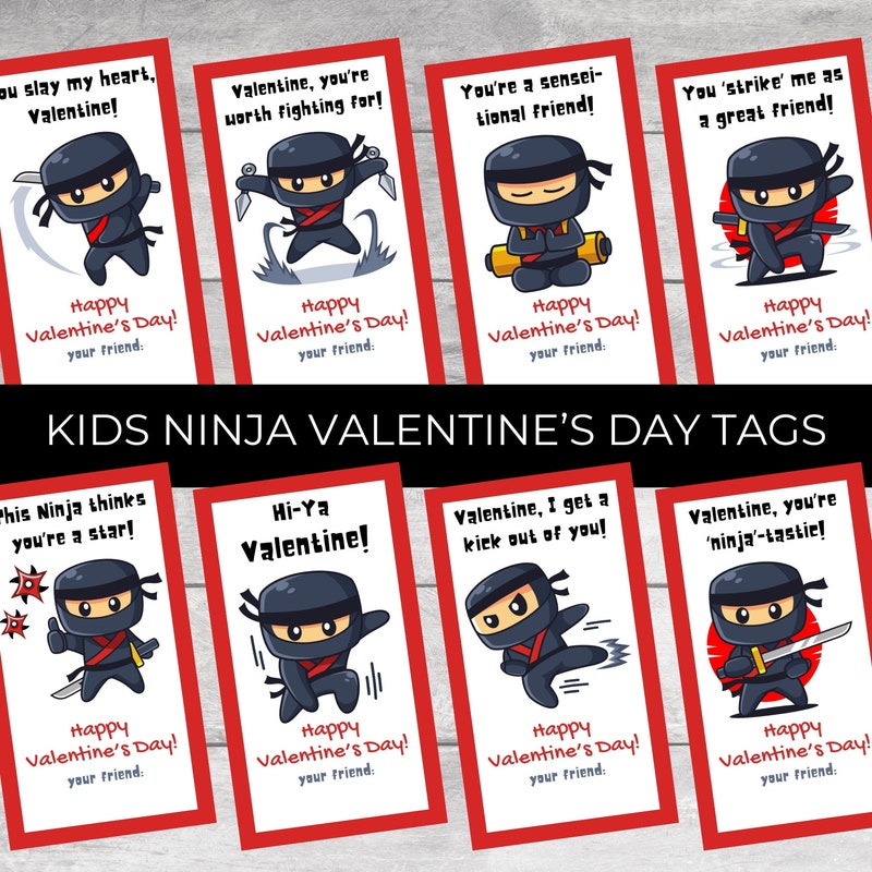 Ninja Valentine - Etsy