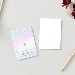 Bratz Theme Party Invitation – Colorful and Unique Invitation for Bratz ...