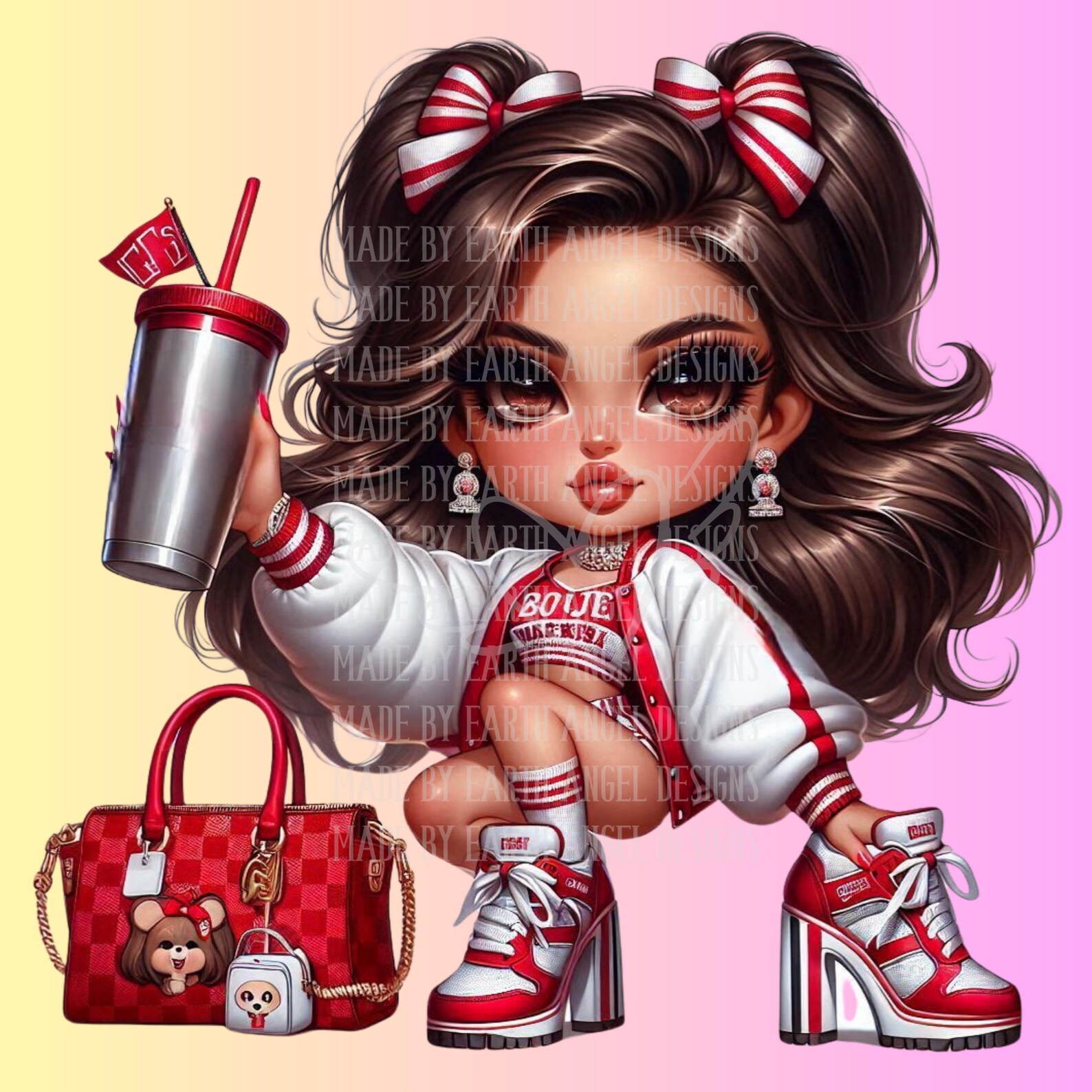 Custom Team Girls PNG Digital File – Personalized Sports Team Design ...