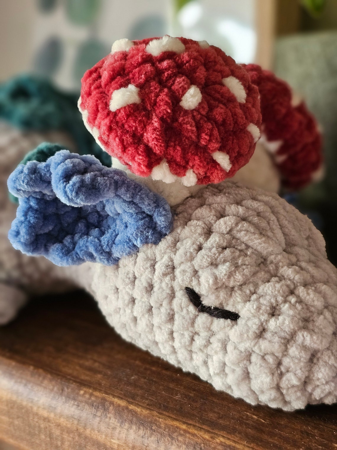 PATTERN Mini Mushy Mushroom Crochet Amigurumi Pattern, No Sew, Keychain ...