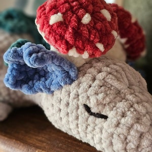 PATTERN Mini Mushy Mushroom Crochet Amigurumi Pattern, No Sew, Keychain ...