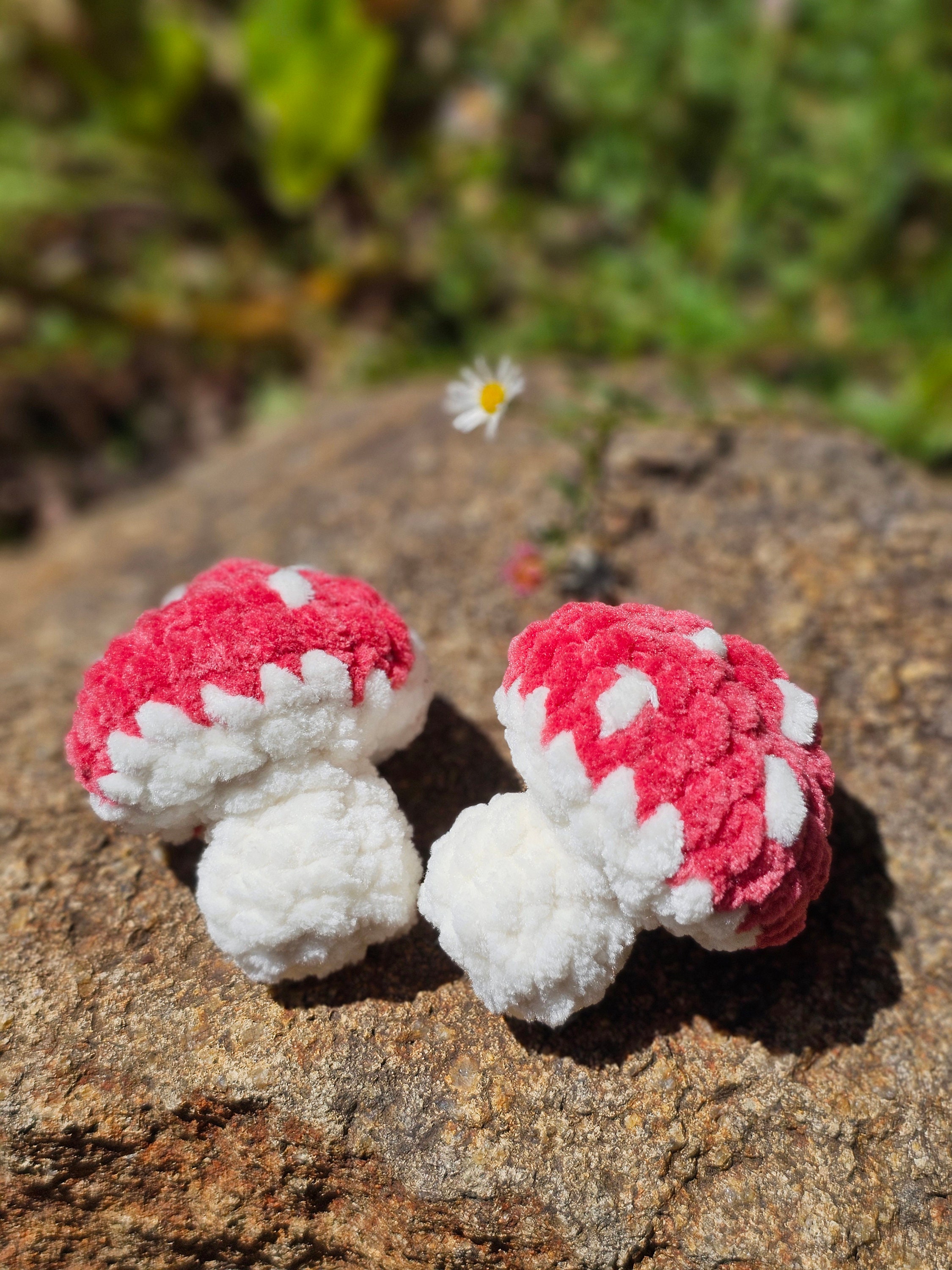 PATTERN Mini Mushy Mushroom Crochet Amigurumi Pattern, No Sew, Keychain ...