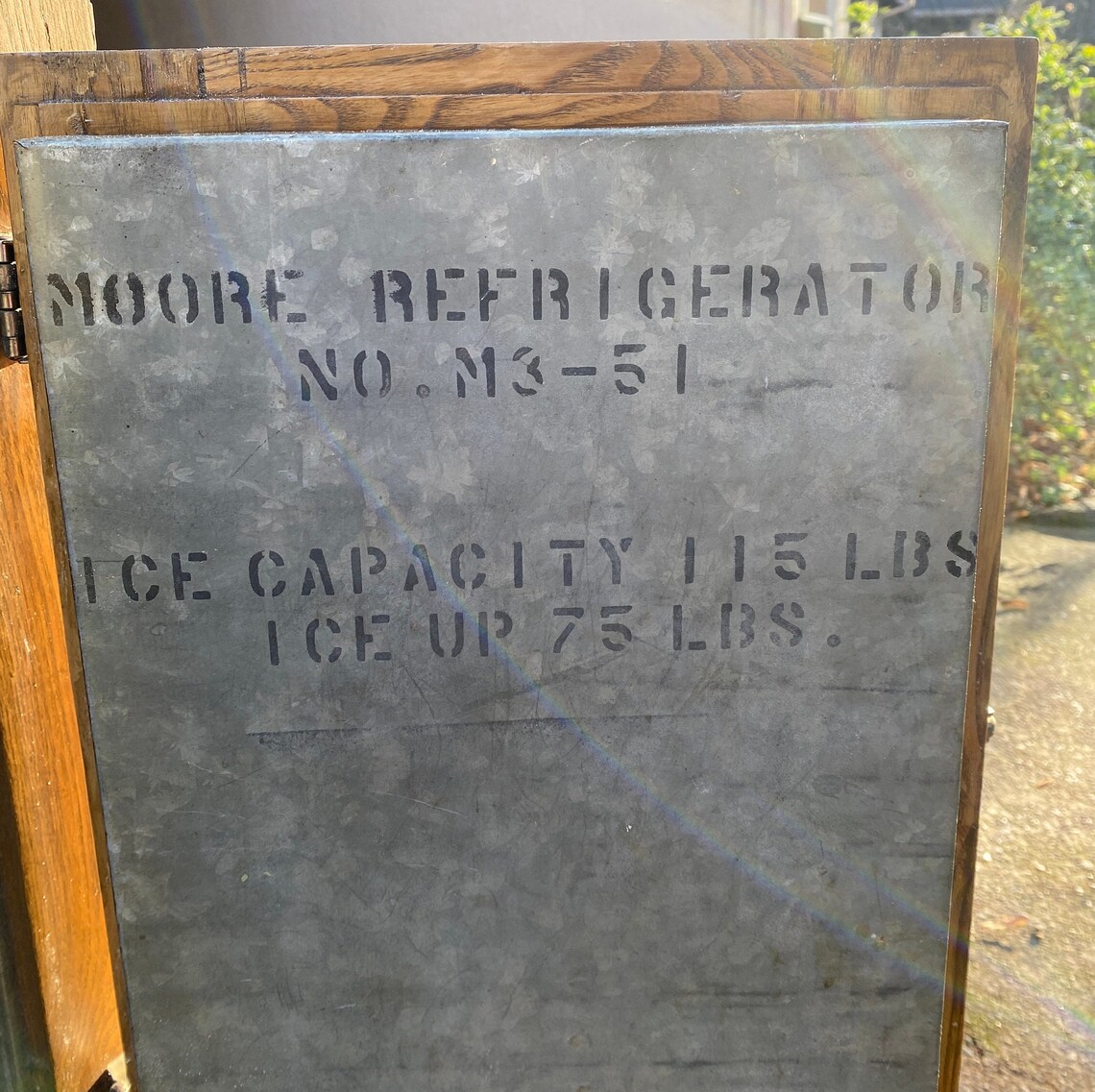 Vintage Antique 1900’s Moore Brothers Ice Box - Etsy