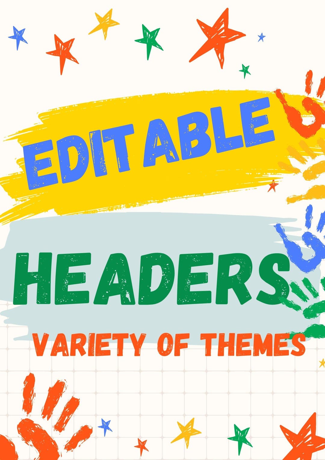 EDITABLE BANNERS / HEADERS - Etsy