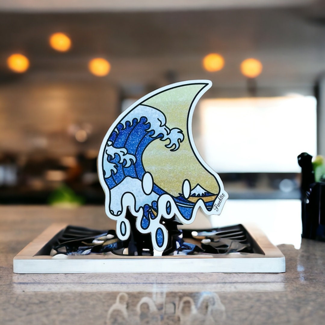 Shark Fin Sticker-shark Sticker - Etsy