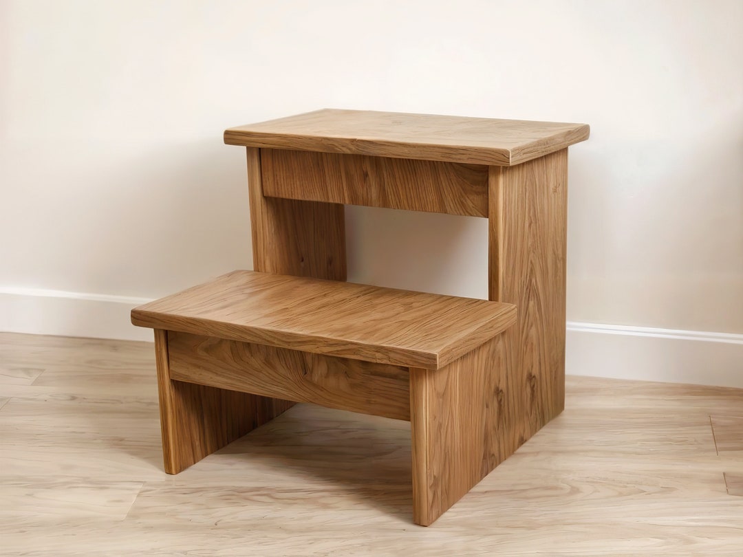 DIY Toddler Step Stool Build Plan, Step Stool Toddler, Kitchen Step ...