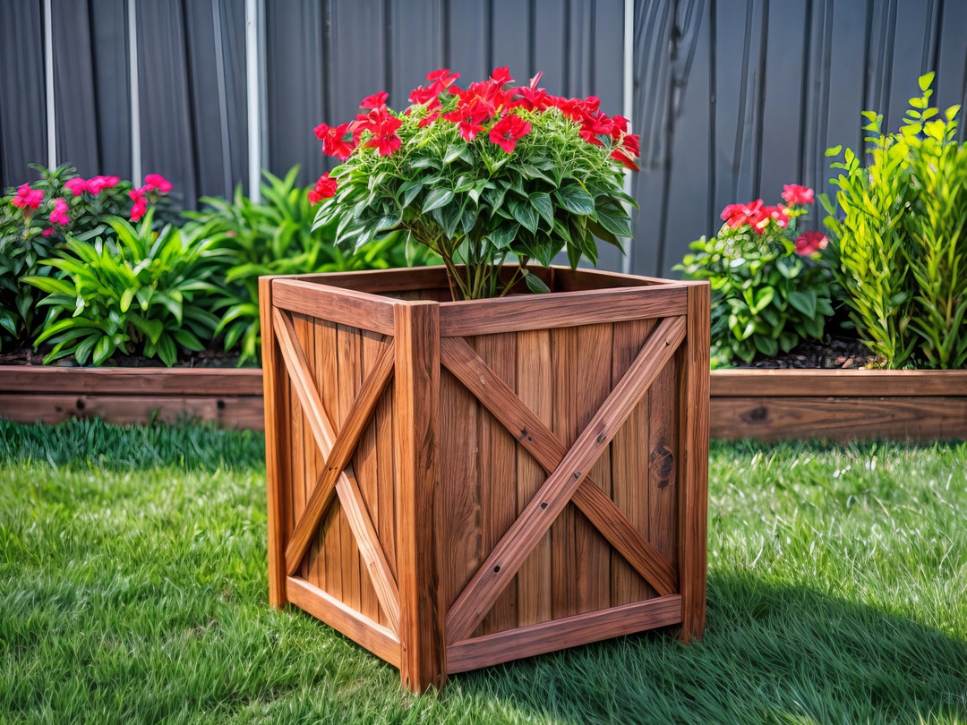 Planter Box Plans, Planter Box, Planter Plan, Planter Plans - Etsy
