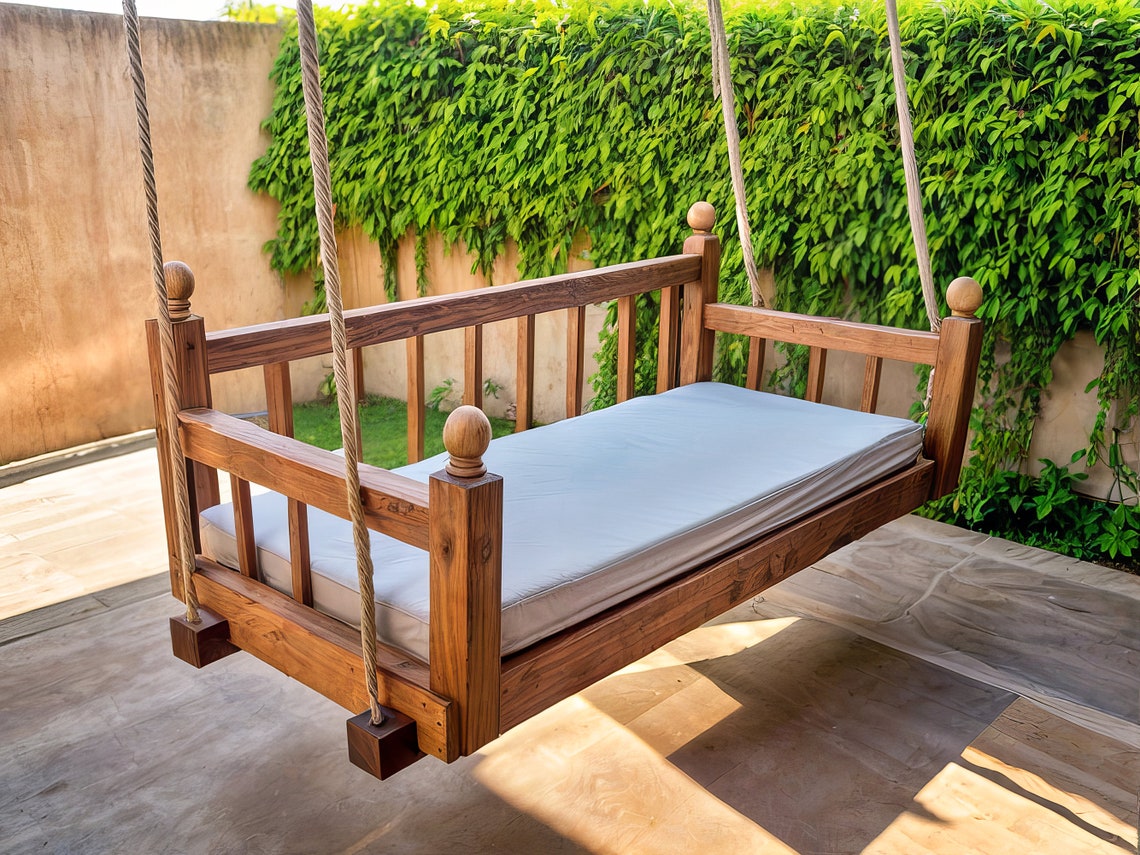 DIY Porch Swing Bed Build Plan, Daybed Swing, Porch Swing, Porch Bed ...
