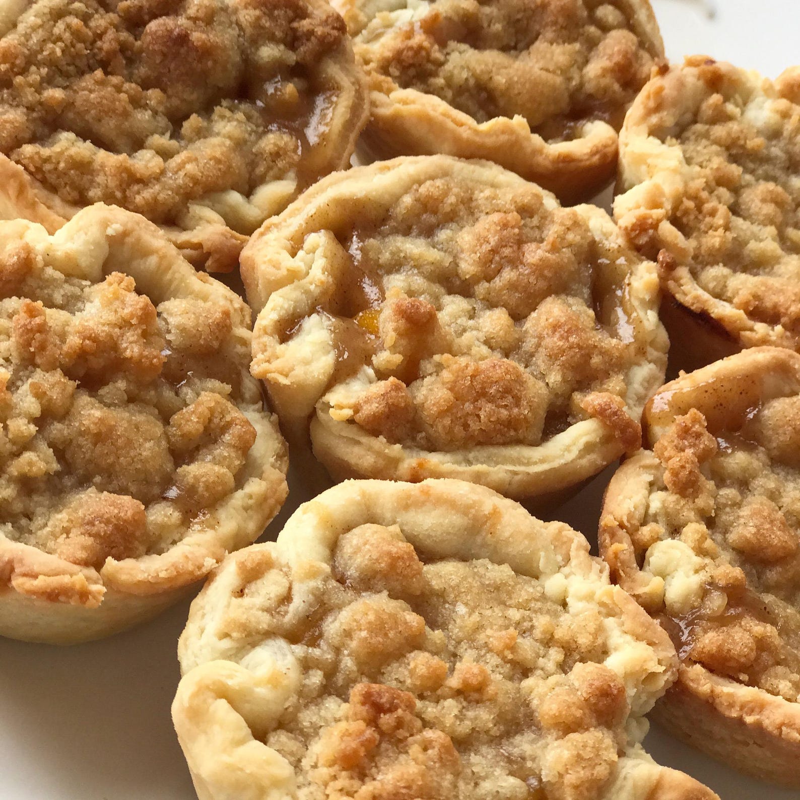 Mini Apple Caramel Crumb Pies-12 per Order, Available in Different ...