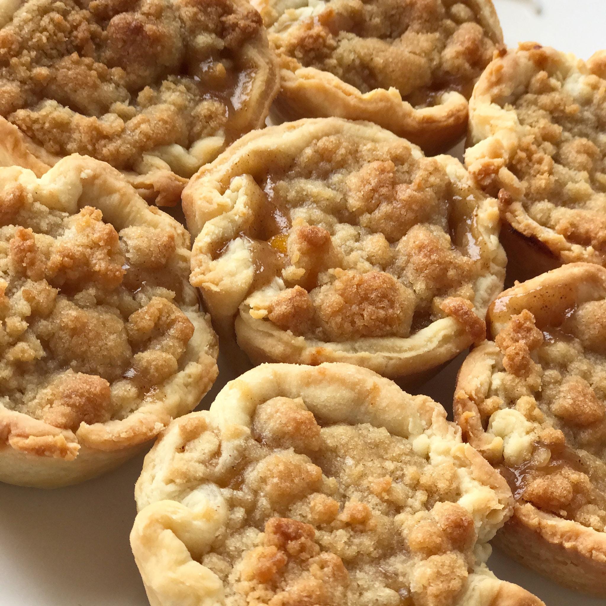 Mini Apple Caramel Crumb Pies-12 per Order, Available in Different ...