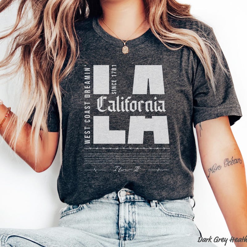 Los Angeles Shirt - Etsy