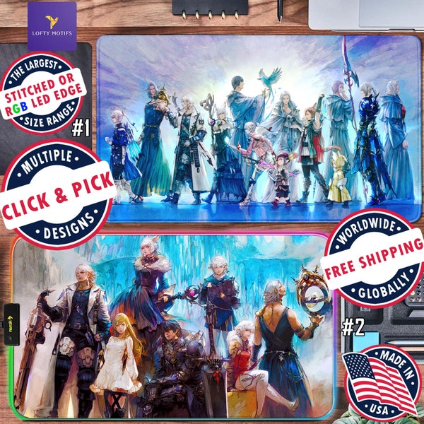 Final Fantasy Keyboard Mat - Etsy