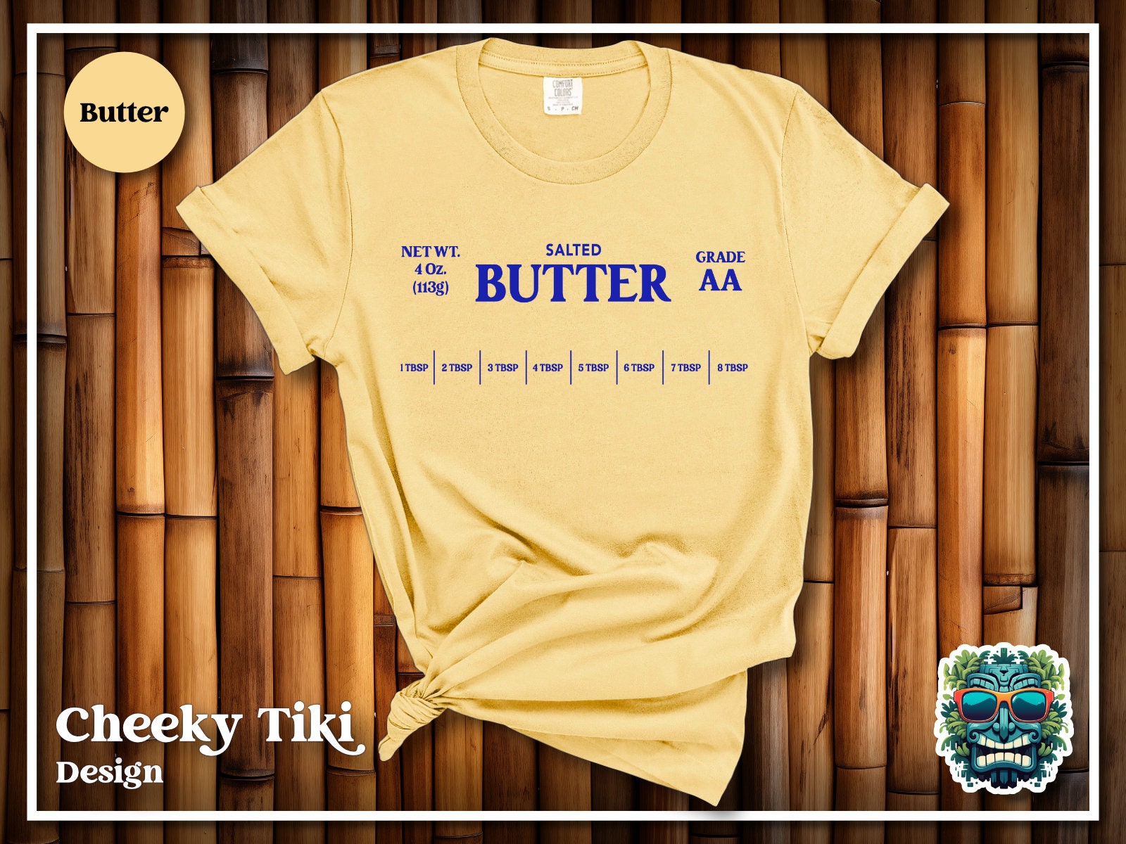 Butter Shirt, Salted, Funny Butter Shirt, Food Shirt, Pastry Chef Gift ...