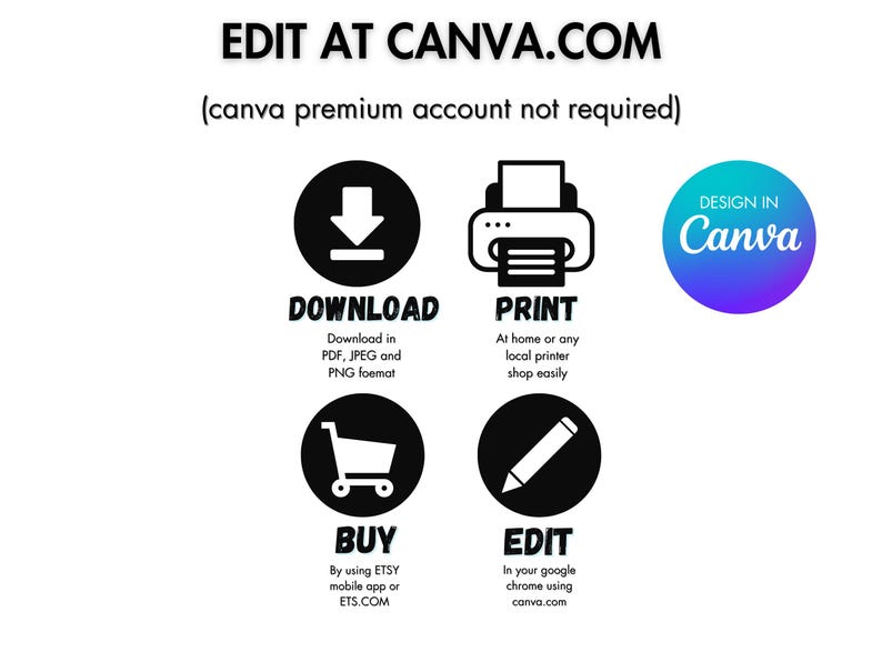 Editable Certificate of Achievement Template: Printable Gift ...