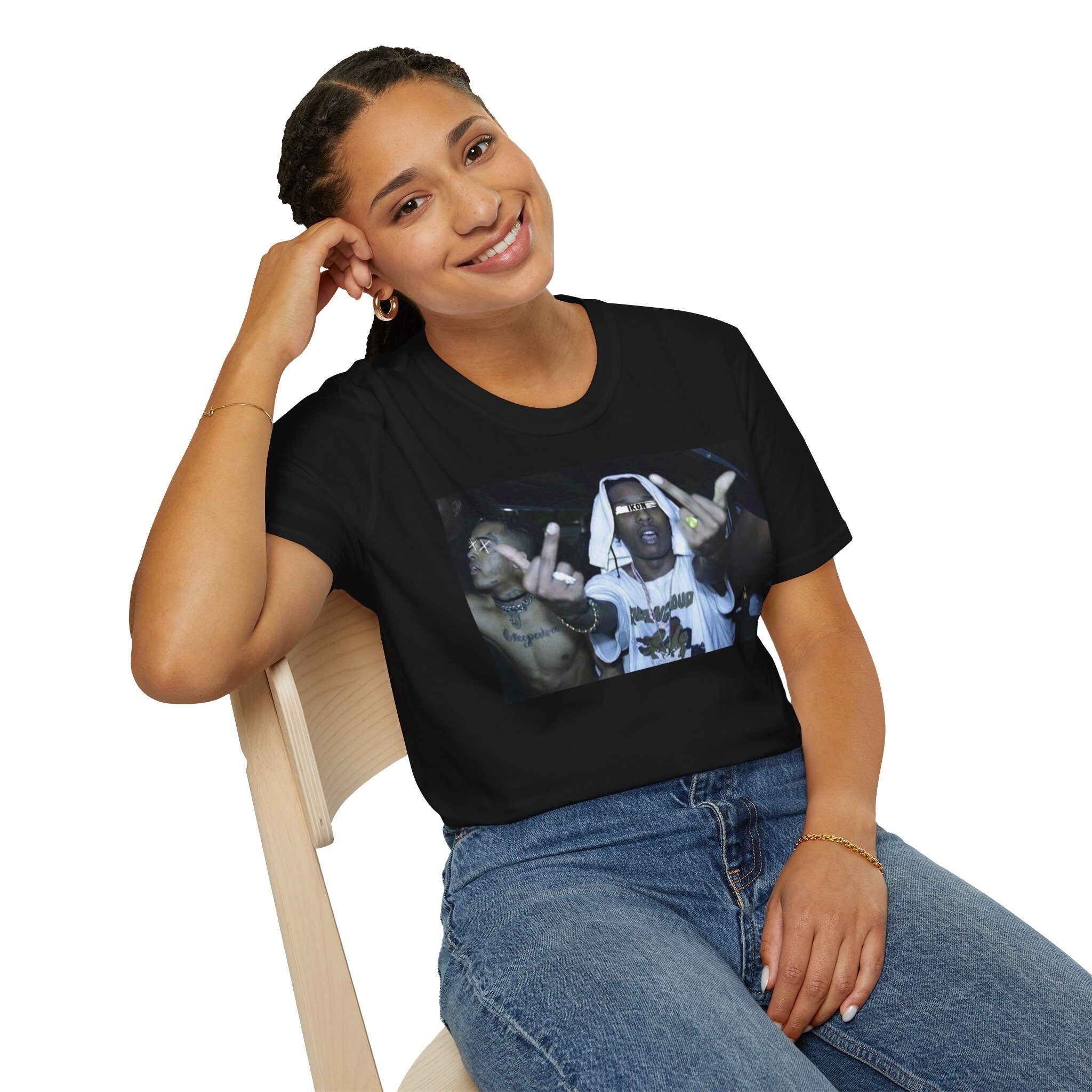Xxxtentacion And Asap Rocky Fashion Culture Unisex Softstyle Etsy