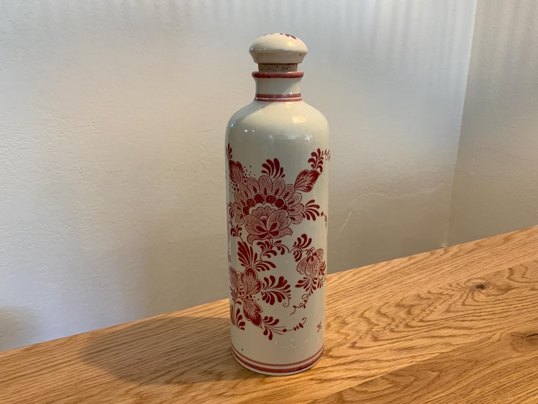 Delft Red Decanter Made in Holland - Etsy
