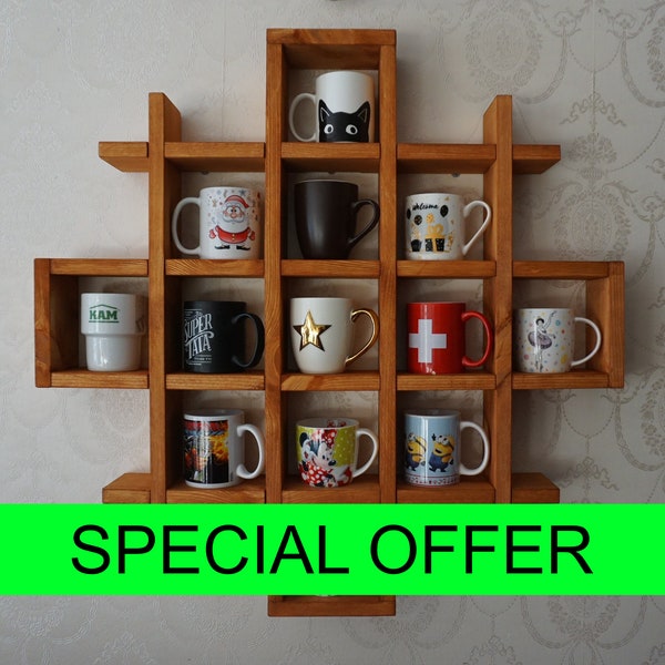 Coffee Mug Display - Etsy