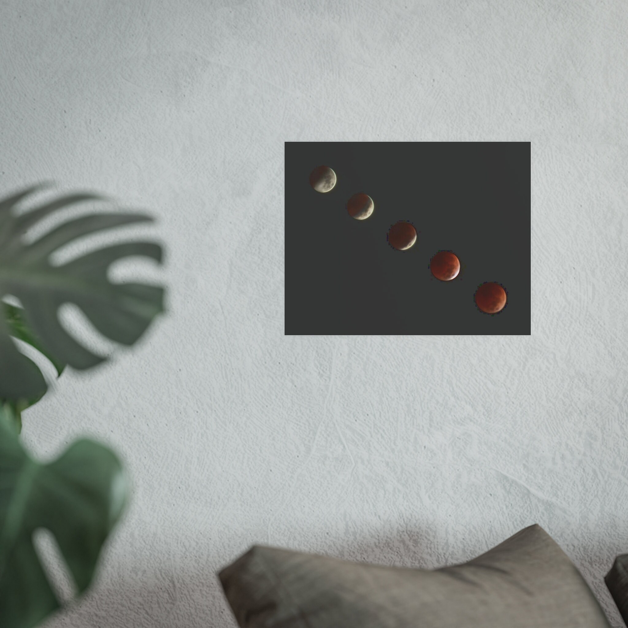 Phases of a Lunar Eclipse Satin/matte Poster - Etsy