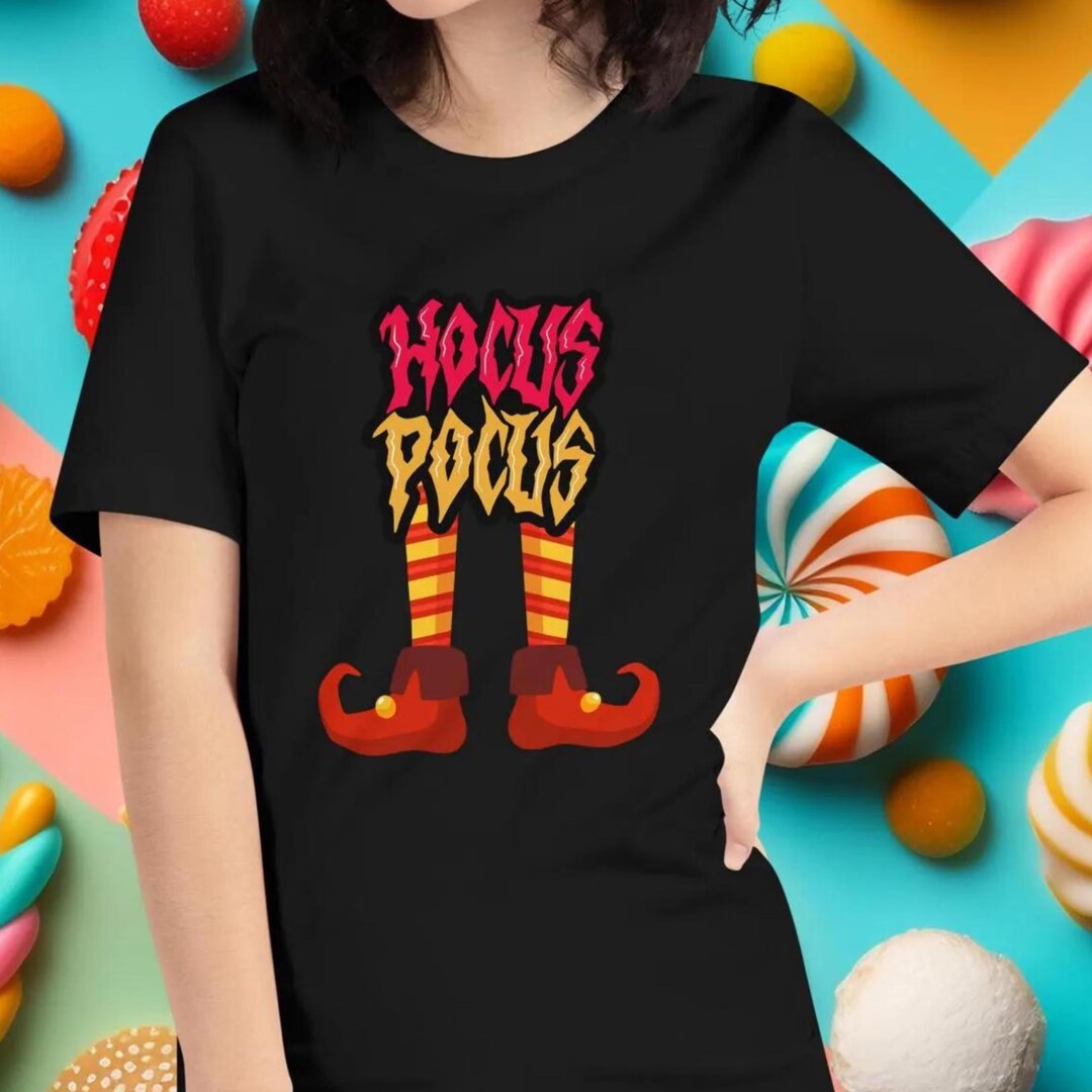 Hocus Pocus Shirt, Funny Happy Halloween Spooky Season Trick or Treat ...