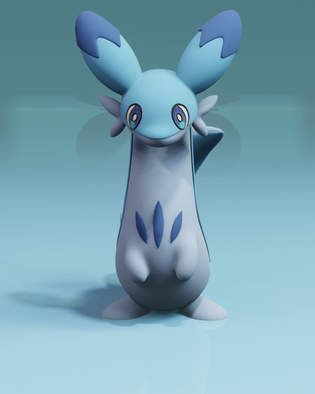 3D Printed Palworld Chillet, Chilet Poki Figure, Palworld Gift - Etsy