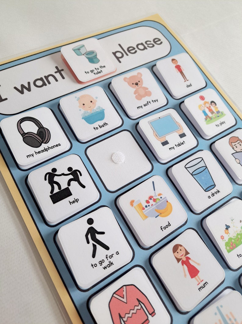 I Want Chart,pecs,autism Resources,asd,homeschooling Resources,visual ...