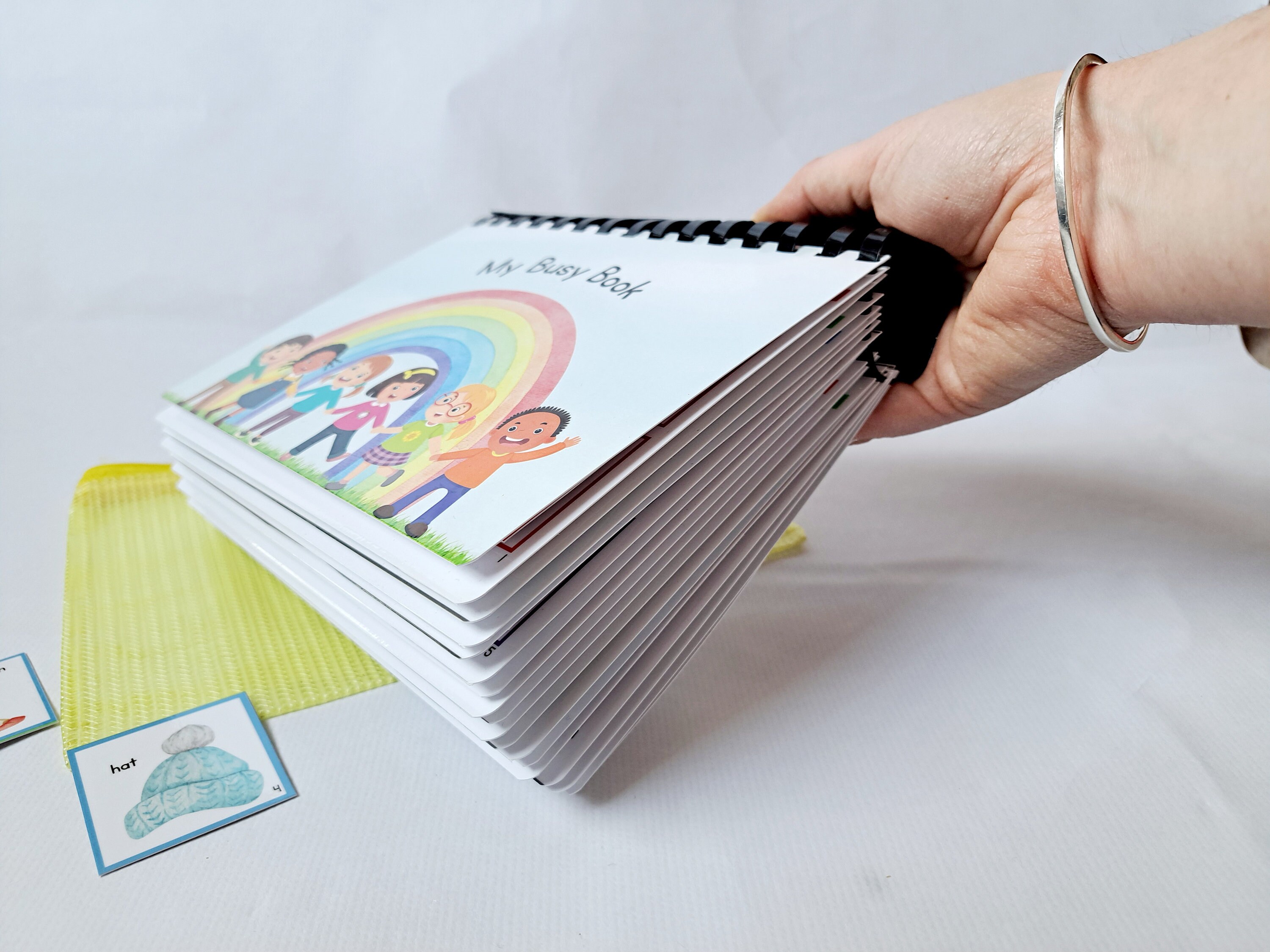 Personalised Velcro Busy Book for Toddlers Quiet Book for Homeschool ...