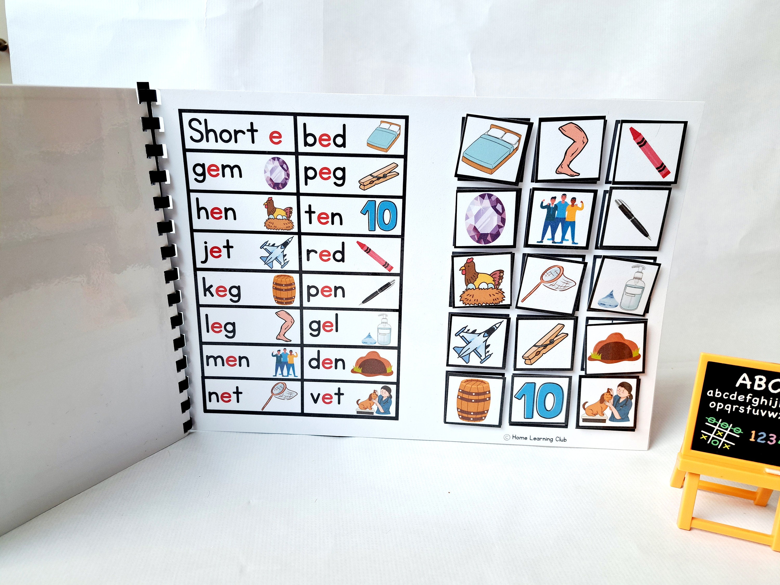 Phonics Cvc Words, Velcro Busy Book, Beginning Sounds Book, Learn to ...