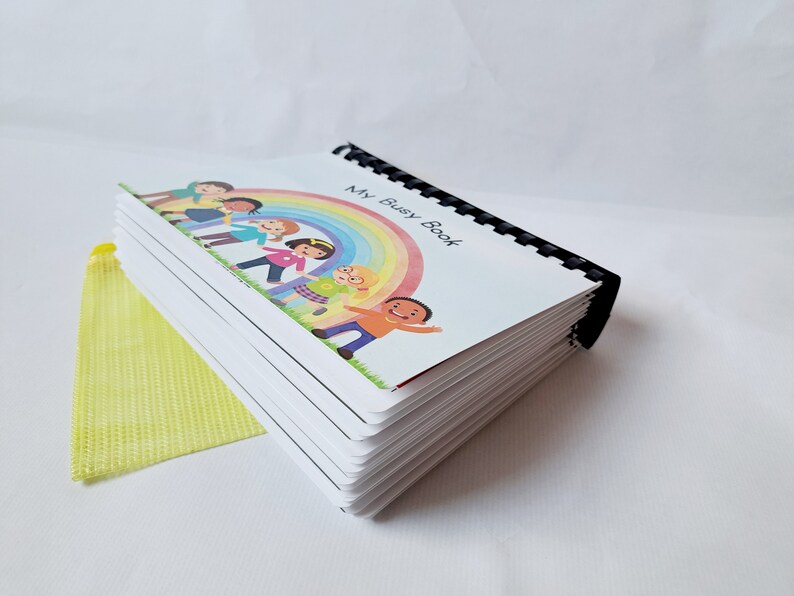 Personalised Velcro Busy Book for Toddlers Quiet Book for Homeschool ...