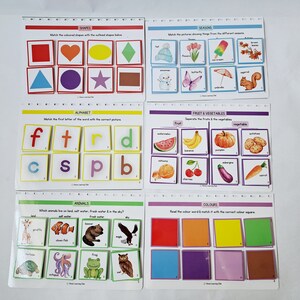 Personalised Velcro Busy Book for Toddlers Quiet Book for Homeschool ...