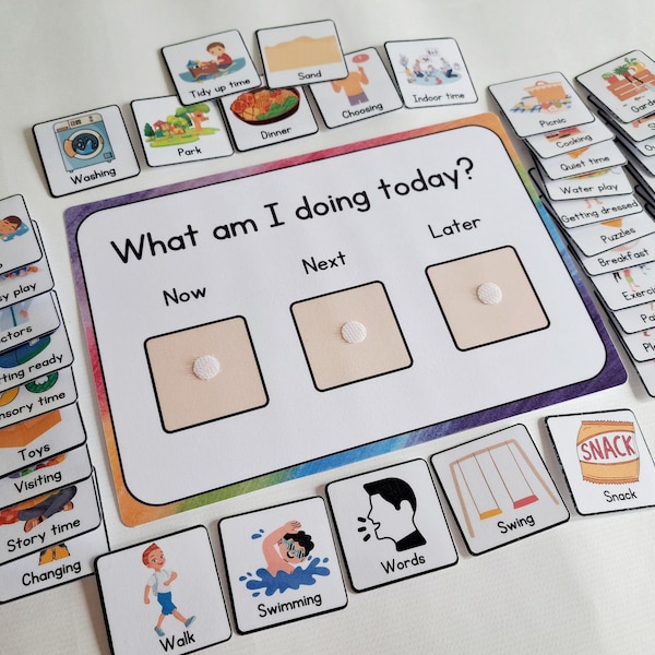 Preposition Activity. Visual Instructions. Boardmaker PSC. Hand-on ...