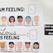 PDF Emotions Chart, Feelings and Emotions Mat, Visual Learner Board ...