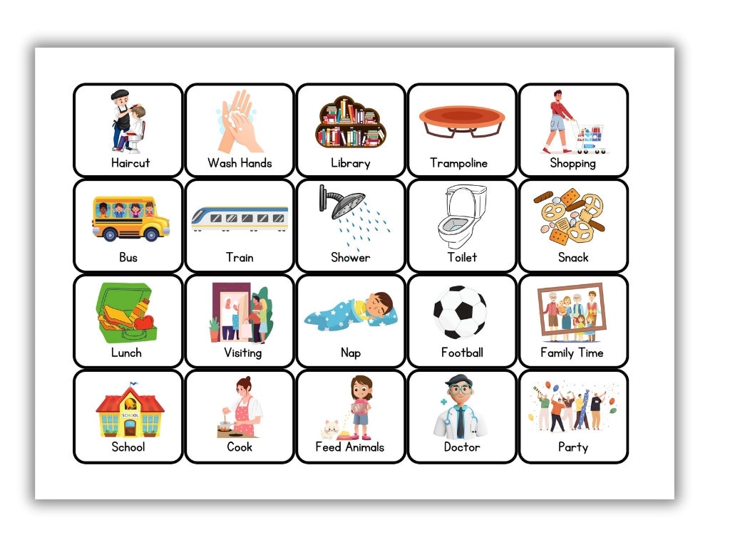 PDF Now, Next, Later Sequencing Board, Visual Aid for Adhd, SEND ...
